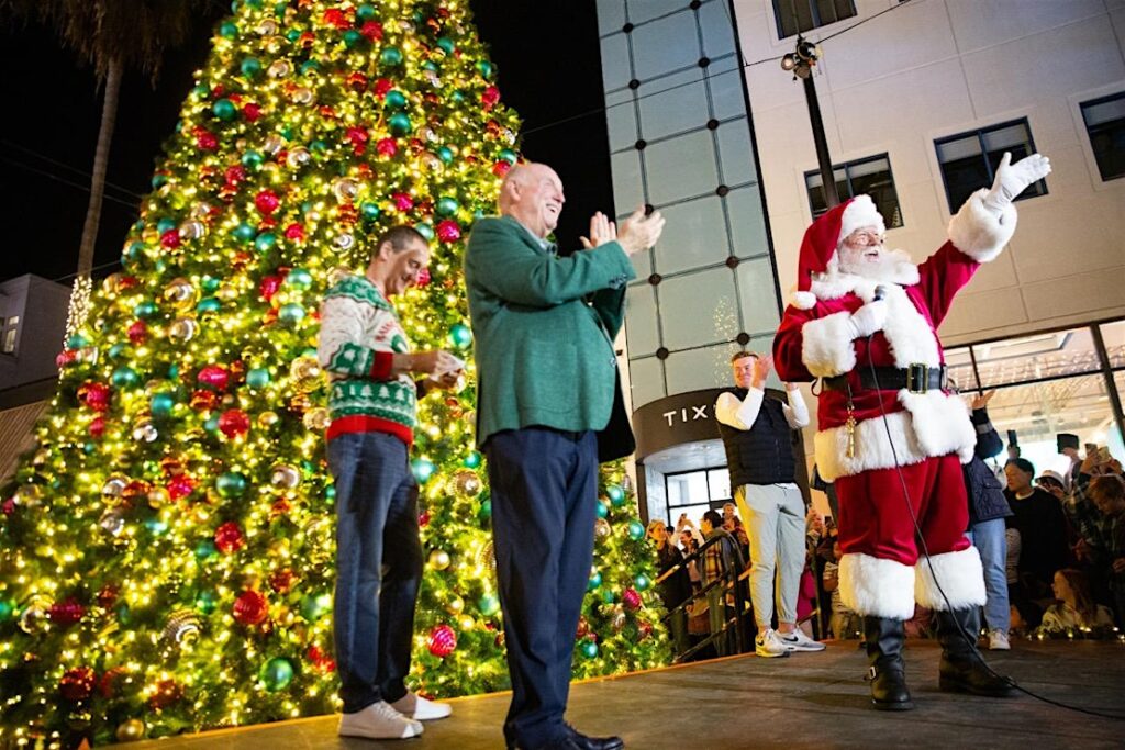 2025 Santa Monica Tree Lighting Ceremony - The Huntley Hotel